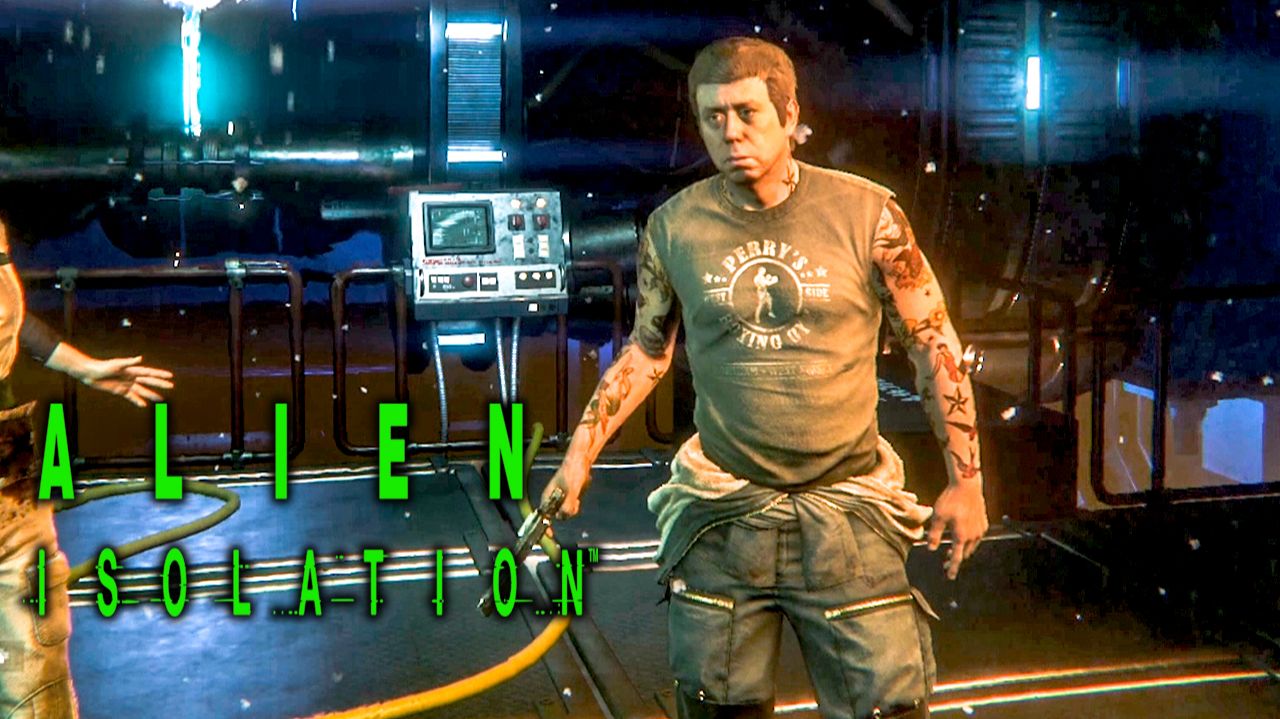 Корабль Анесидора ➤ Alien: Isolation Прохождение 16 ● геймплей, игрофильм