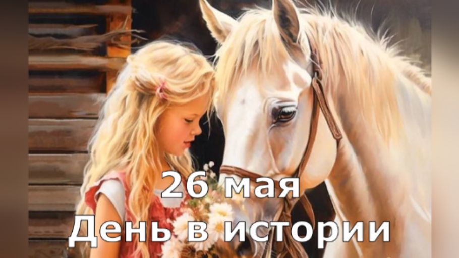 26 мая. День в истории.