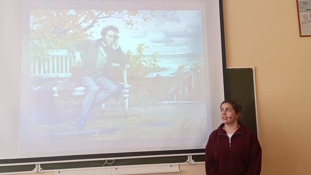 Нартач читает стихотворение Пушкина "Адели"