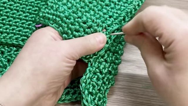 Сумочка из шнура 3 часть