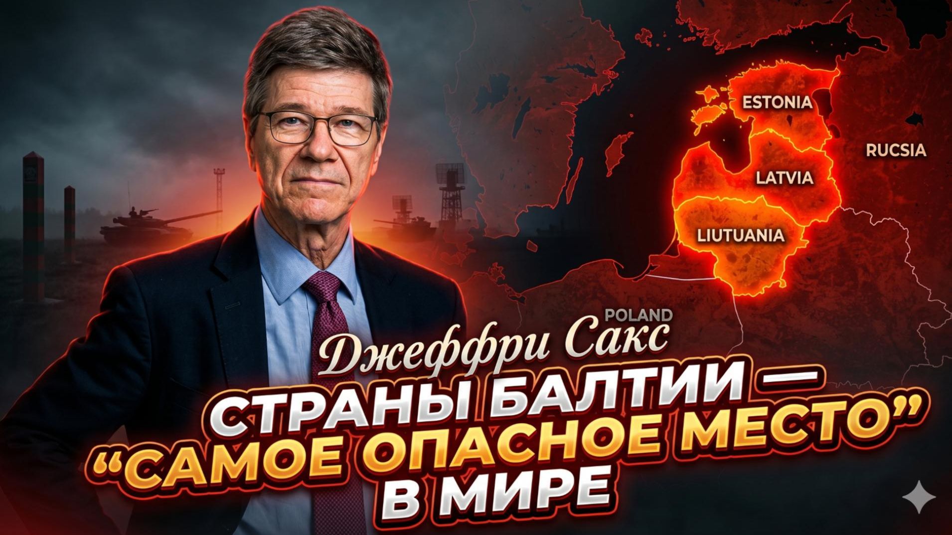 ⚠️ Джеффри Сакс | Прибалтика стала самым опасным местом на планете