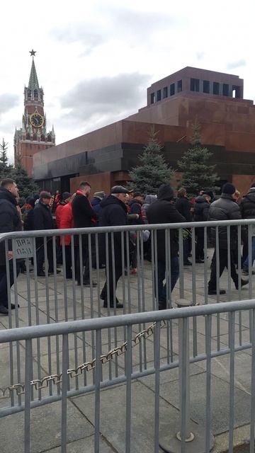 День памяти И. В. Сталина Москва, площадь Революции, Красная площадь Фрагмент 12