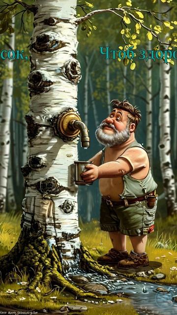 весна берёзовый сок