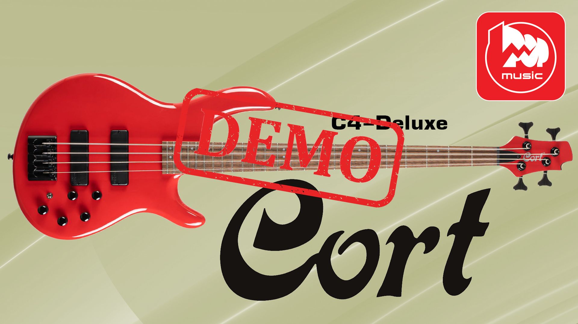 Бас-гитара CORT C4 Deluxe - демонстрация звучания