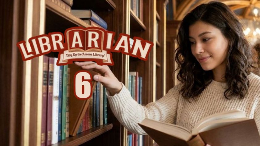 📚🕯️ # 5 Библиотекарь: 2000 книг на месте. Открыты все заклинания ✦ Librarian 🔮⏳🧚
