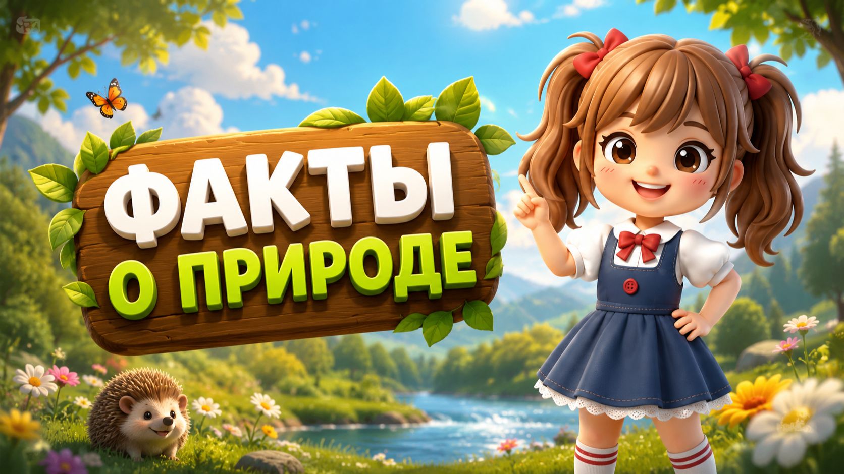 Факты о природе. Познавательный мультик.