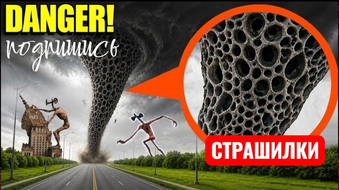 Если вы увидите этот ТОРНАДО в своем ГОРОДЕ, БЕГИТЕ БЫСТРО! СТРАШИЛКИ