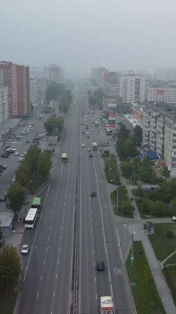 Город-призрак: Тюмень в дымке 🔥🌁