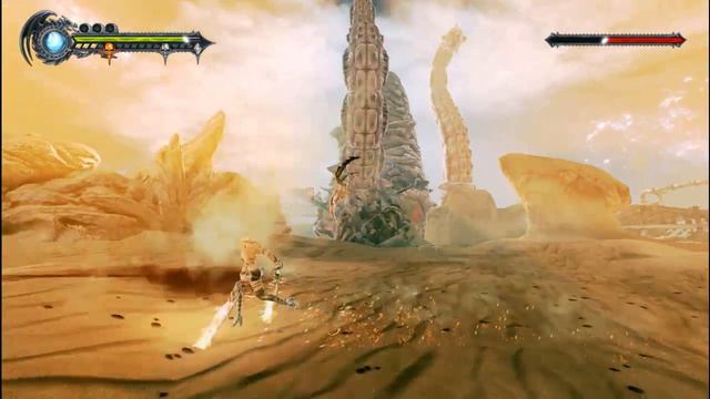 Как победить Гиганского червя (в пустыне) в игре Blades of Time