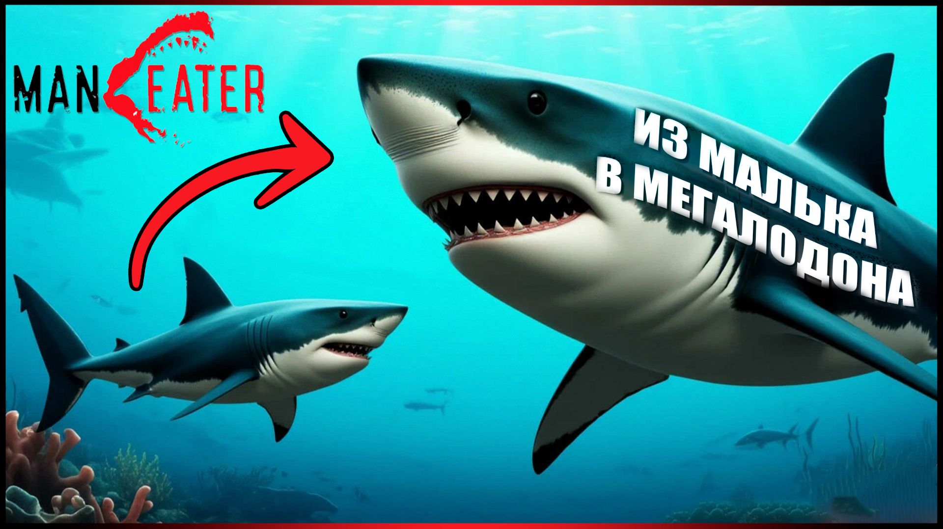 Из МАЛЬКА в МЕГАЛОДОНА | Maneater #1