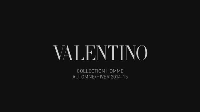 Показ мужской коллекции Valentino осень-зима 2014-2015
