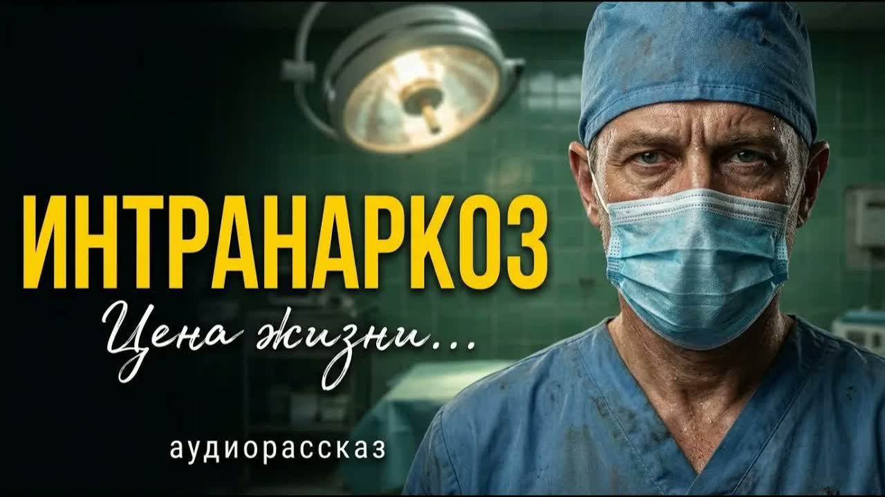 «ИНТРАНАРКОЗ». Он все чувствовал на столе, но не мог даже моргнуть. Финал до слез... ｜Аудиорассказ [
