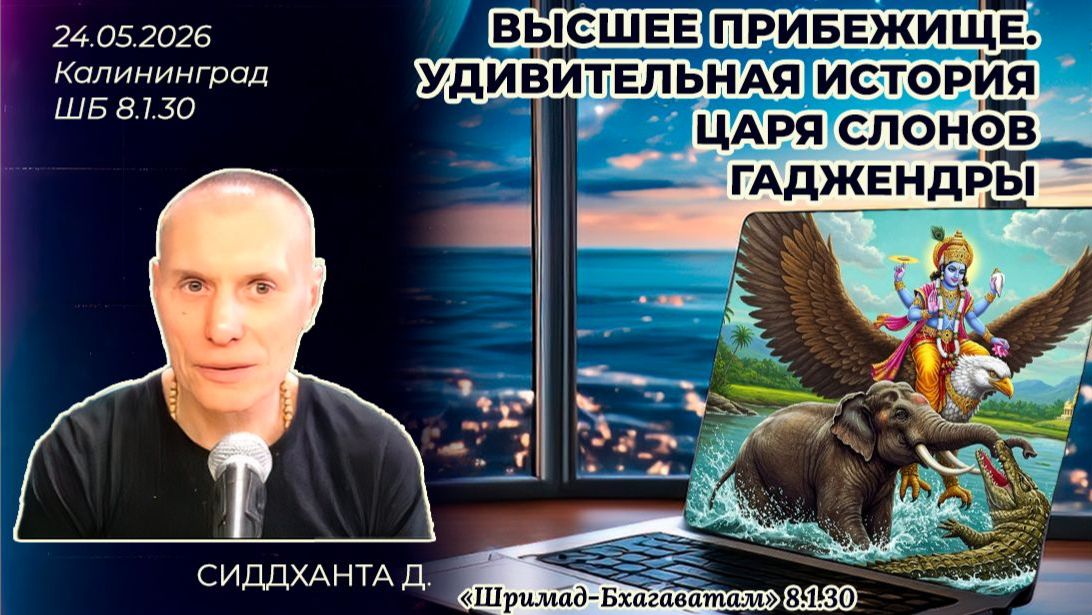 Высшее прибежище. Удивительная история царя слонов Гаджендры. Сиддханта. «Шримад-Бхагаватам» 8.1.30