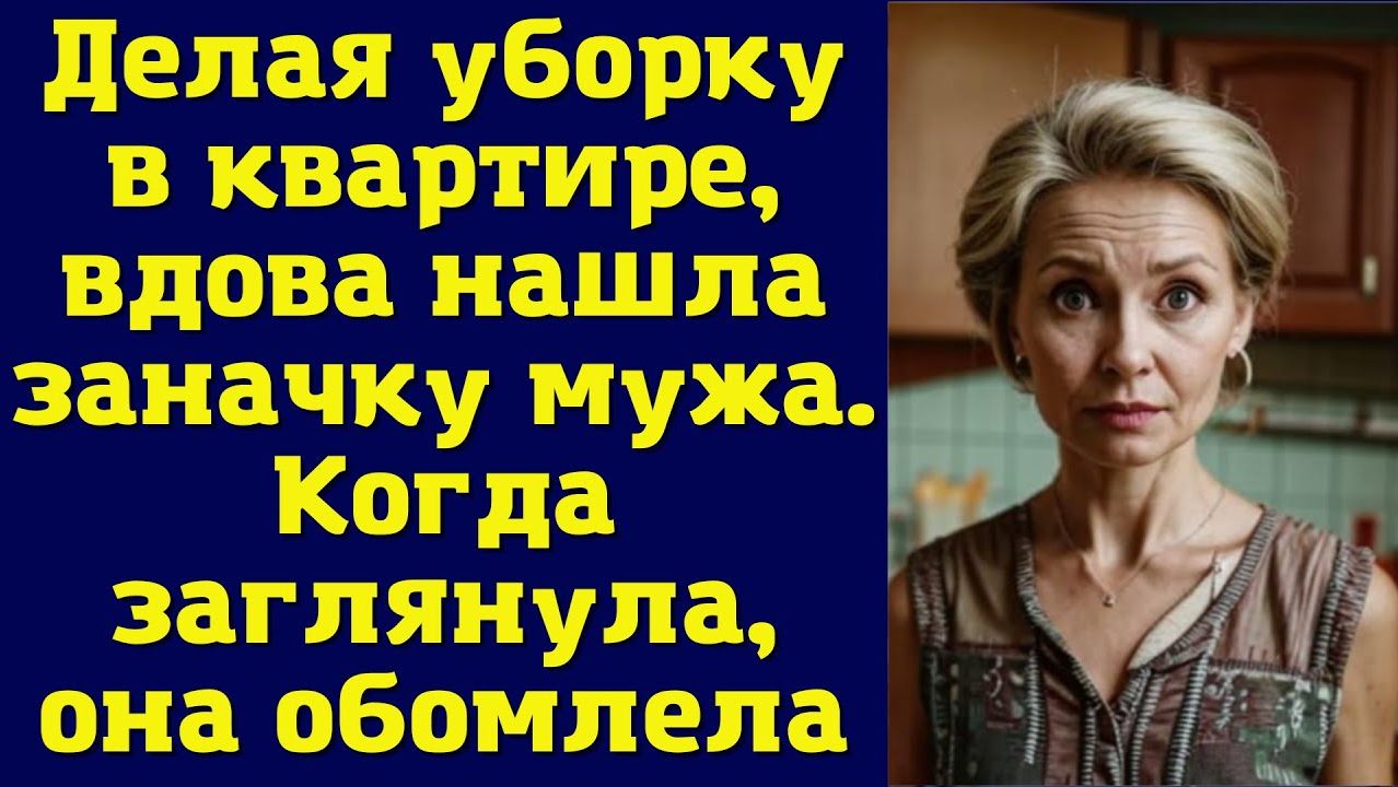 Истории из жизни | Делая уборку в квартире, вдова нашла | Аудио рассказы | Жизненные истории