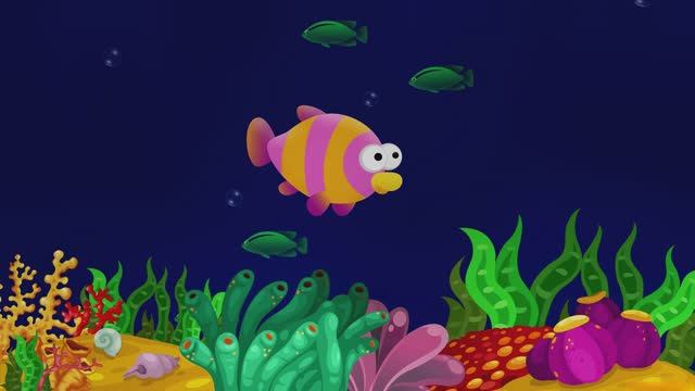 🌙 Колыбельные перед сном и успокаивающая подводная анимация: Колыбельная для малышей.