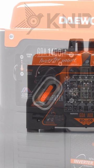 Ультракомпактный инверторный генератор DAEWOO GDA 1400i | Купи на Дачу