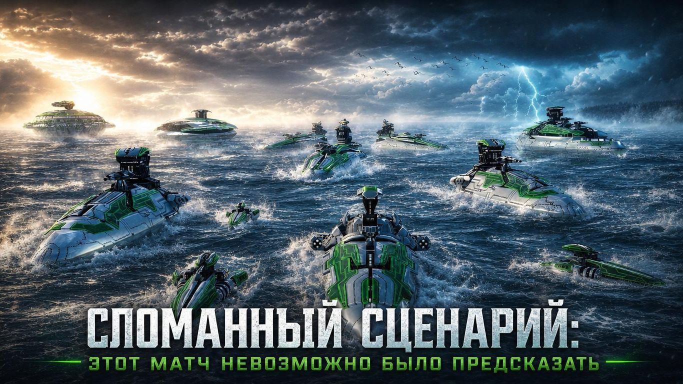 Сломанный сценарий: Этот матч в Supreme Commander невозможно было предсказать