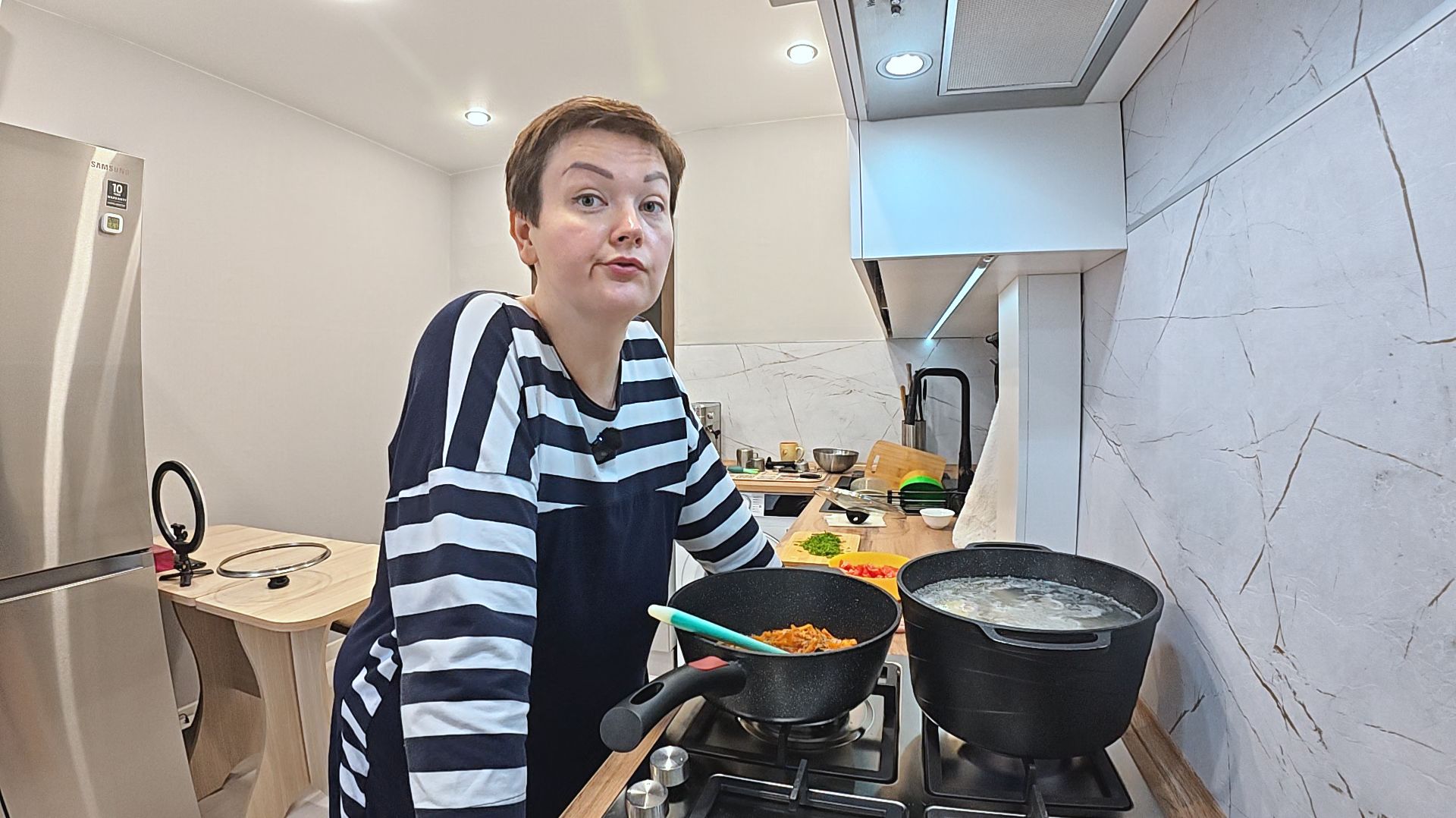 Из ПОСЛЕДНИХ СИЛ сварила быстрый ПП суп на обед! ОБСУДИЛИ как всё было... Вован сдался и СБЕЖАЛ Влог