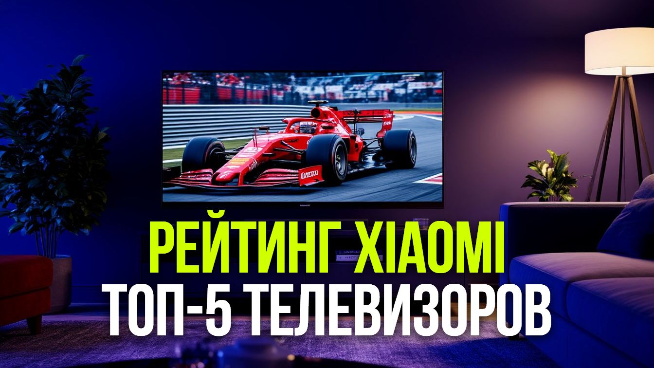 ТОП‑5 моделей телевизоров Xiaomi | Яркие экраны и современный интерфейс.