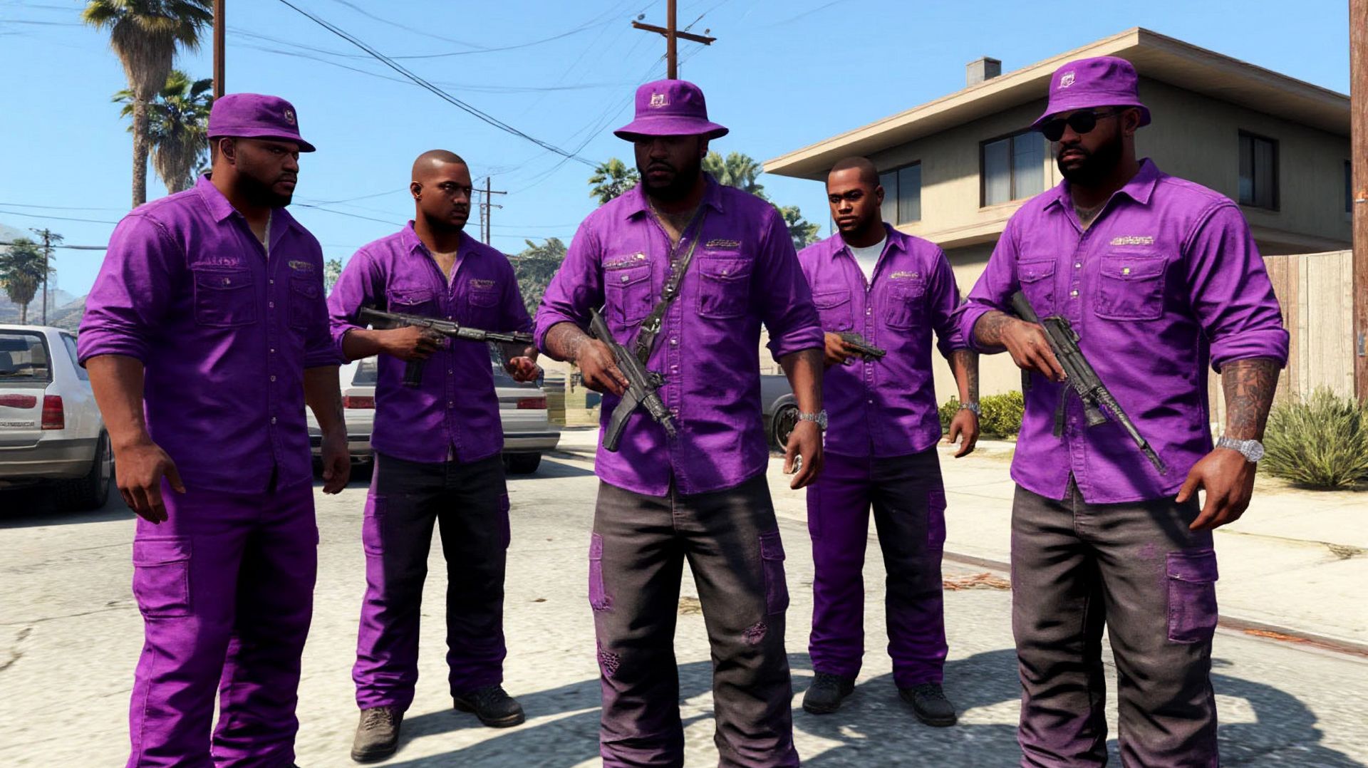 РАЗБОРКИ с БАНДОЙ БАЛЛАС ✔ GTA 5