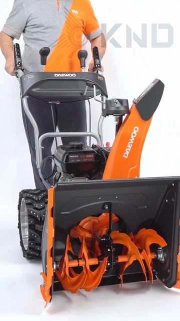 Снегоуборщик с шипованными колесами DAEWOO S 6560 | Купи на Дачу