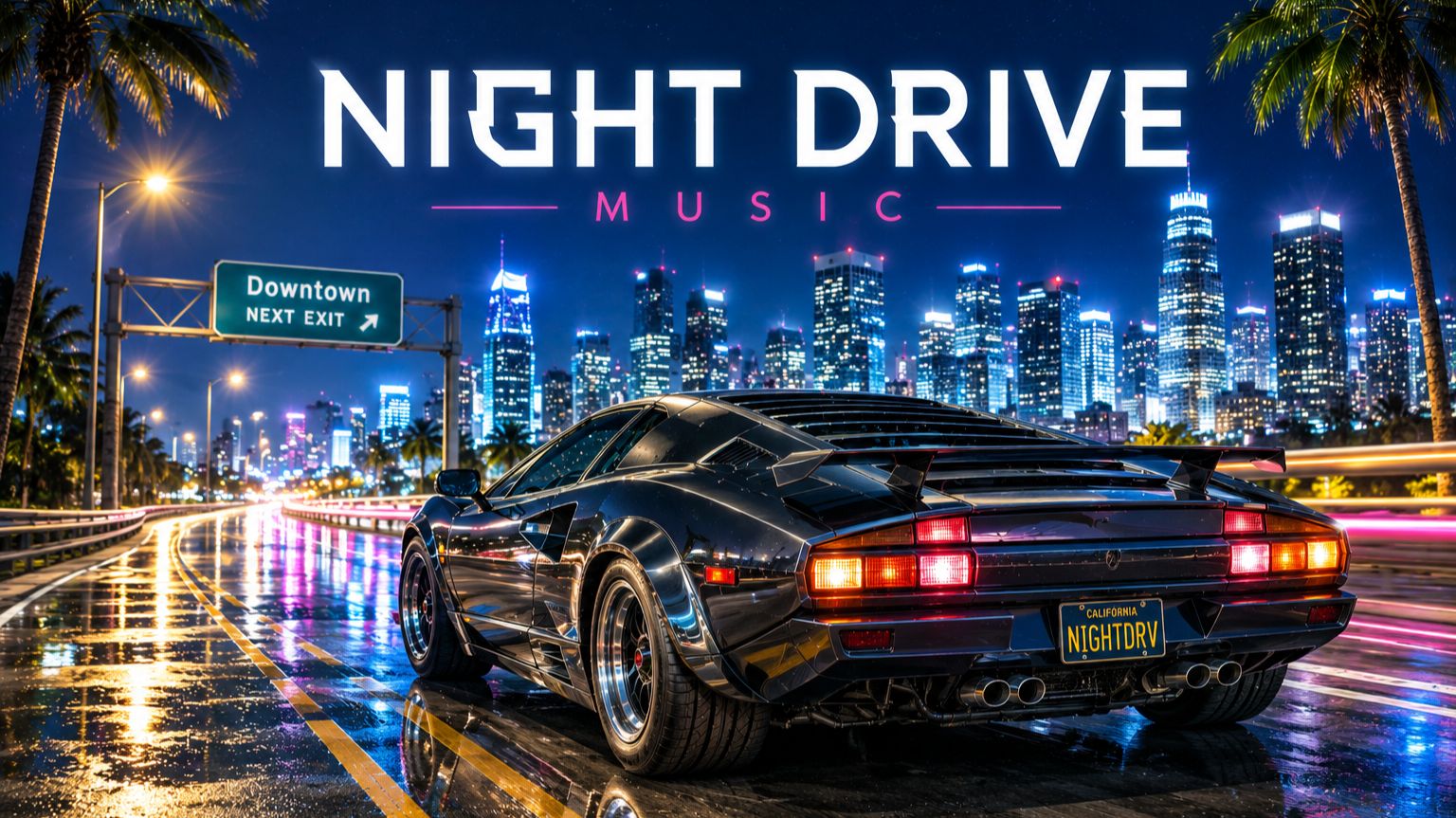 NIGHT DRIVE MIX | TRAP Музыка для прогулки на машине