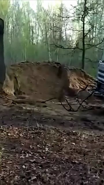 Неудачный буксир самосвала