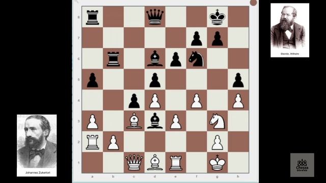 Zuckertort -  Steinitz (3st game of the match) 1886