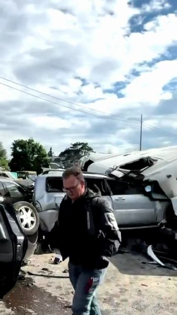 На Ярославском шоссе столкнулись 13 автомобилей