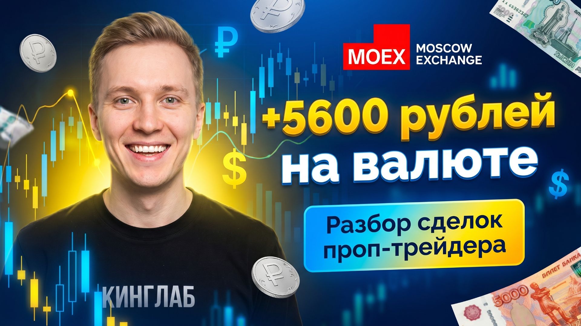 Как читать стакан и плотности? Разбор сделки проп трейдера по валюте