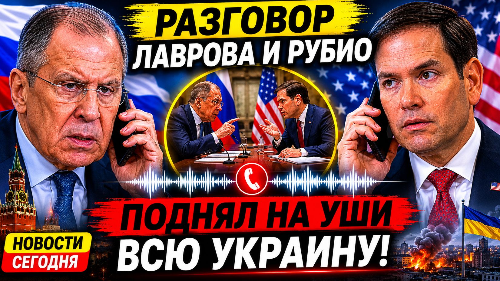 Разговор Лаврова и Рубио Поднял на Уши Всю Украину НОВОСТИ СЕГОДНЯ