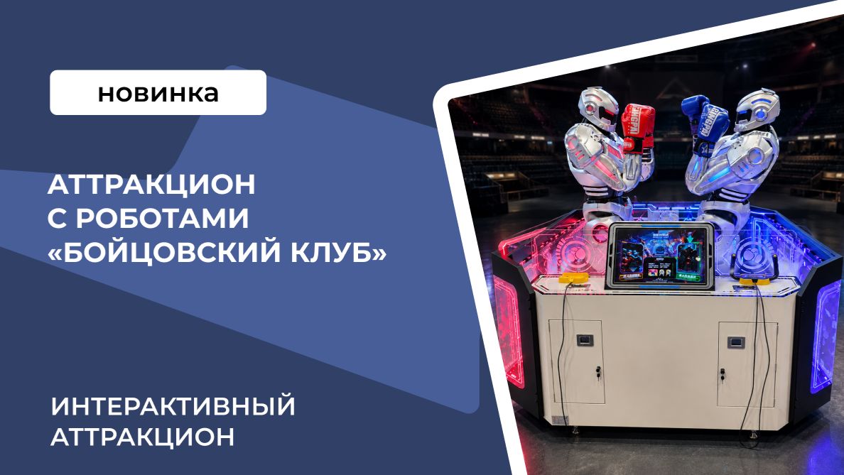 Аттракцион с роботами «Бойцовский клуб»