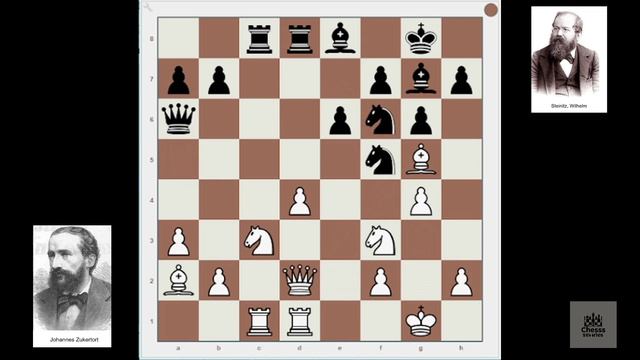 Zuckertort -  Steinitz (7st game of the match) 1886