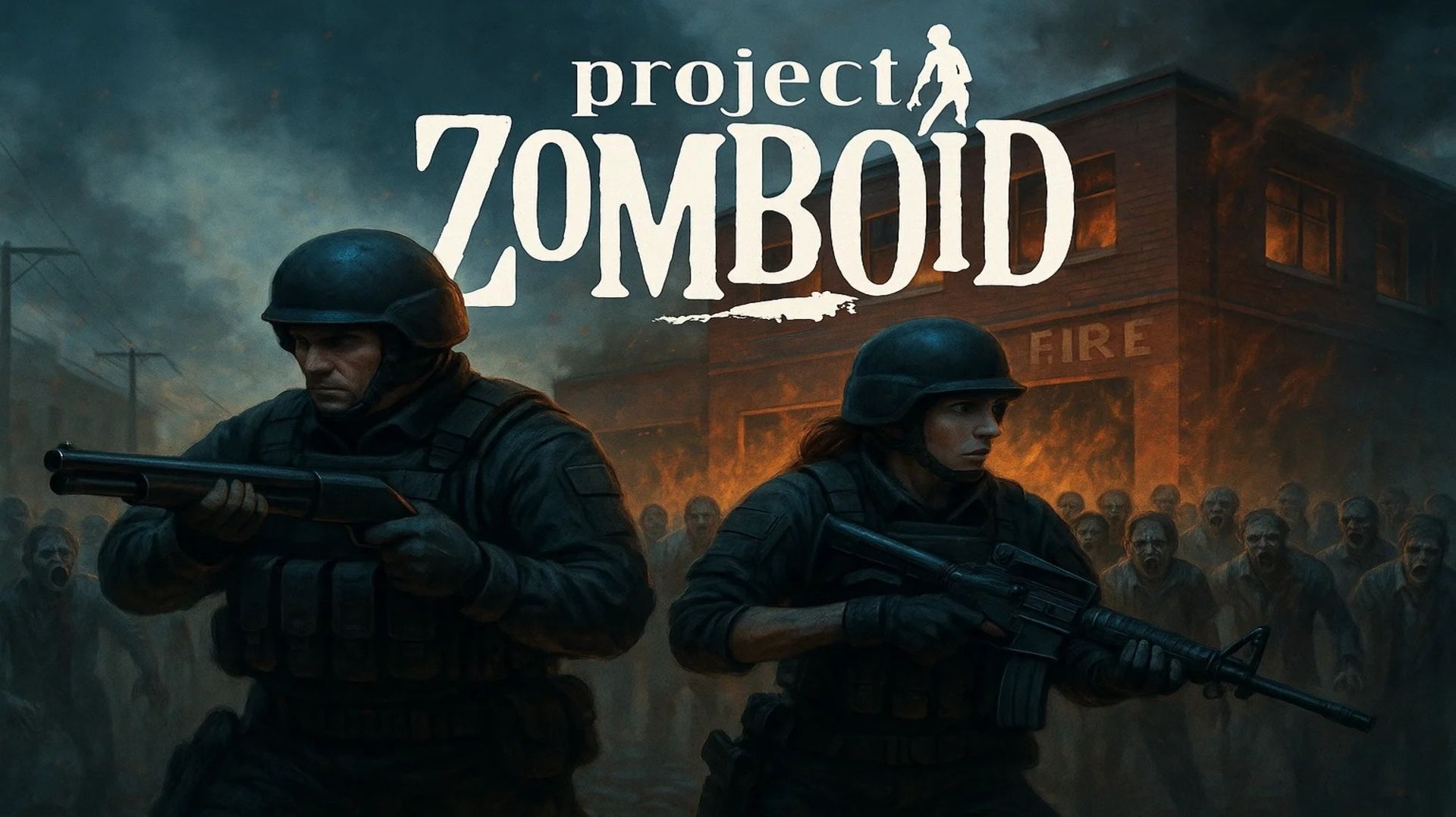 Project Zomboid. Вылазка к пожарной части. Серия 14.    06.11.25