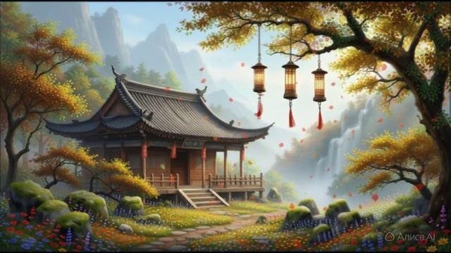 #футаж #Китайские_мотивы #анимация #временагода