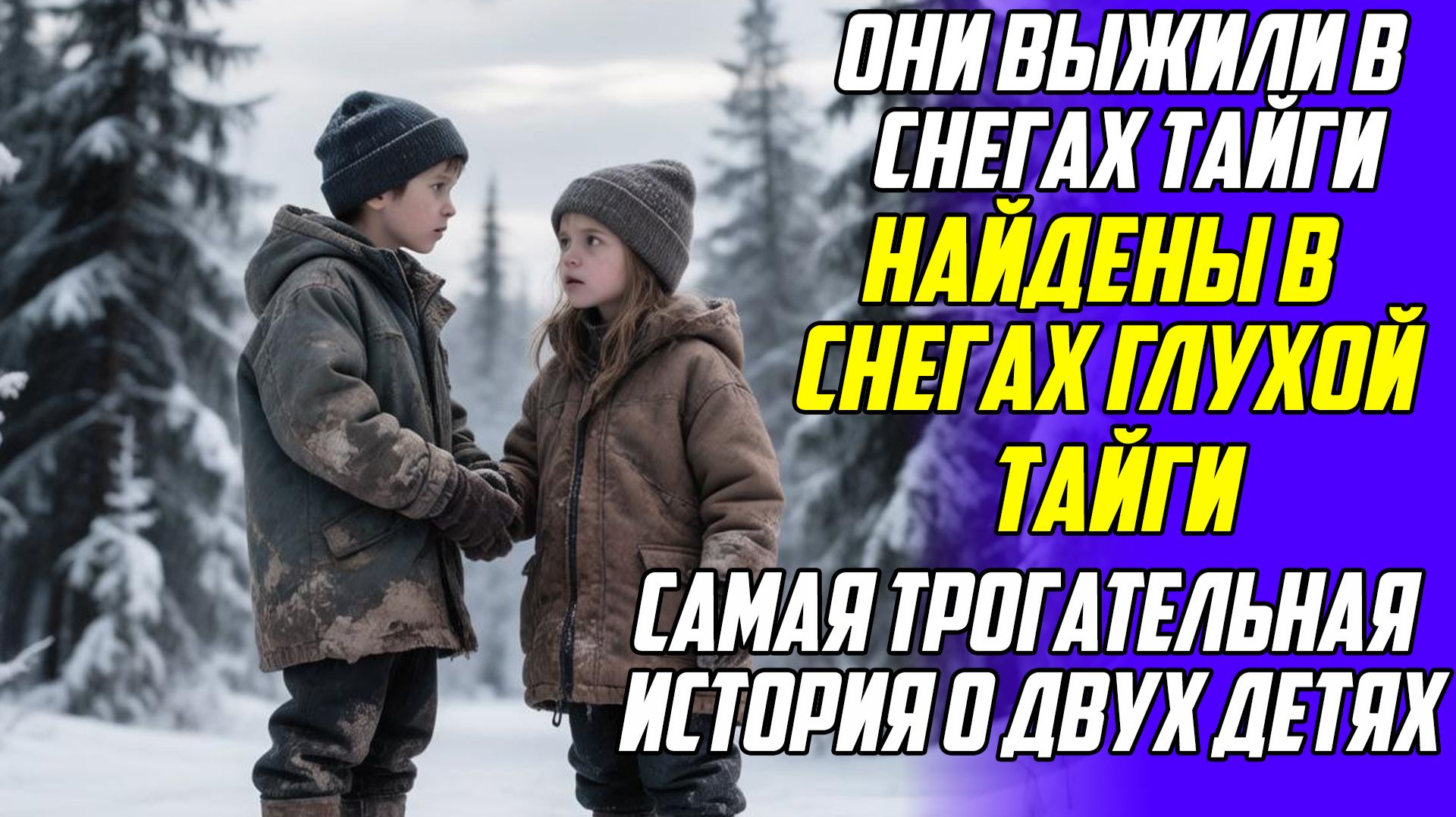 Жизненная история! История двух детей, которая потрясла всех! Истории из жизни