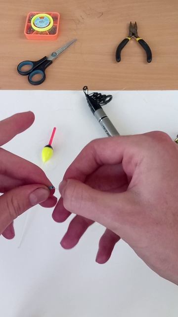 Как оснастить и собрать плоплавочную удочку!!
