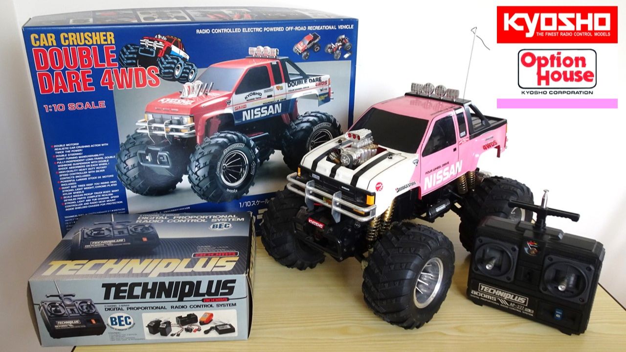 Kyosho Double Dare 4WDS 1:10 Scale RC Monster Truck