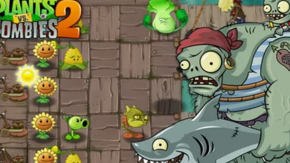 новое растение пружинистый боб!! Пиратские моря в PvZ 2  часть 2.