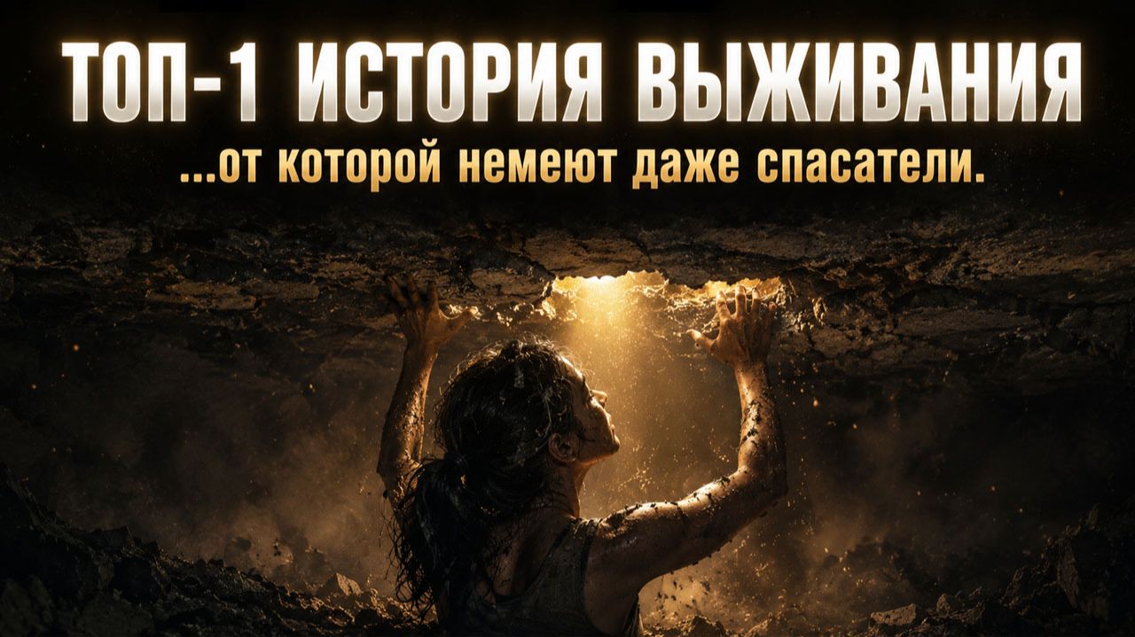 Топ-1 история выживания, от которой немеют даже спасатели.
