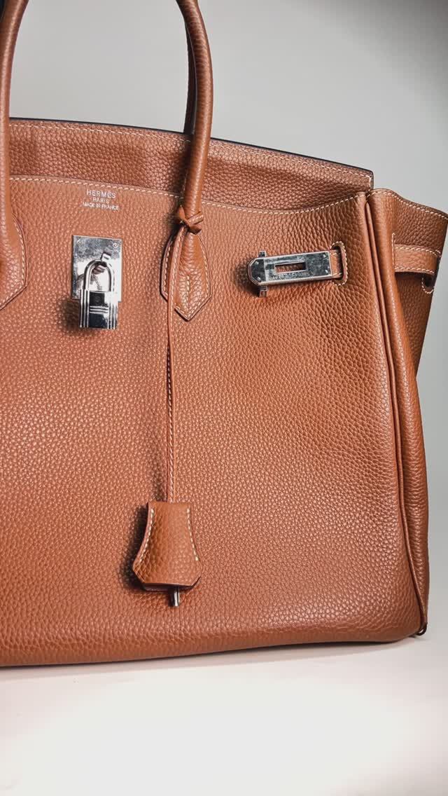 Hermes Birkin: Искусство реставрации легенды  #shorts