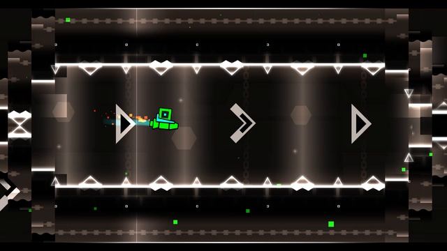 Прохождение уровня Divine на 3 монетки в Geometry Dash.