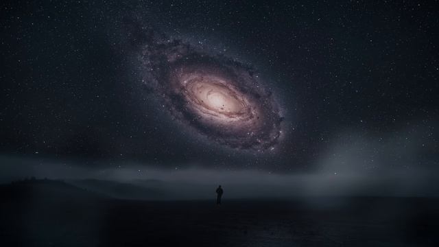Alone ｜ Calm Ambient Soundscape Beneath Endless Stars - Deep Relaxation