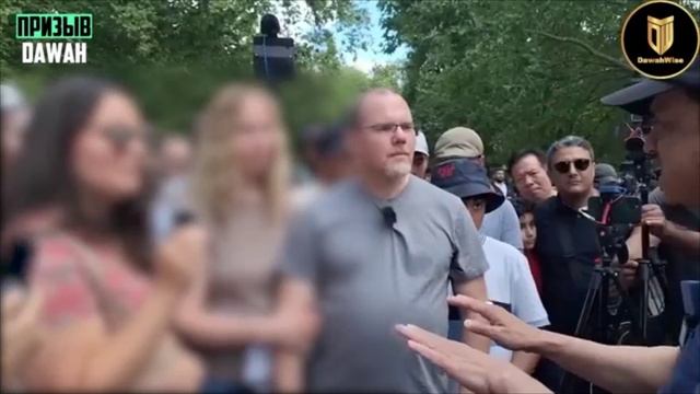 Американские христиане задают вопросы мусульманину _ Мансур_ уголок ораторов