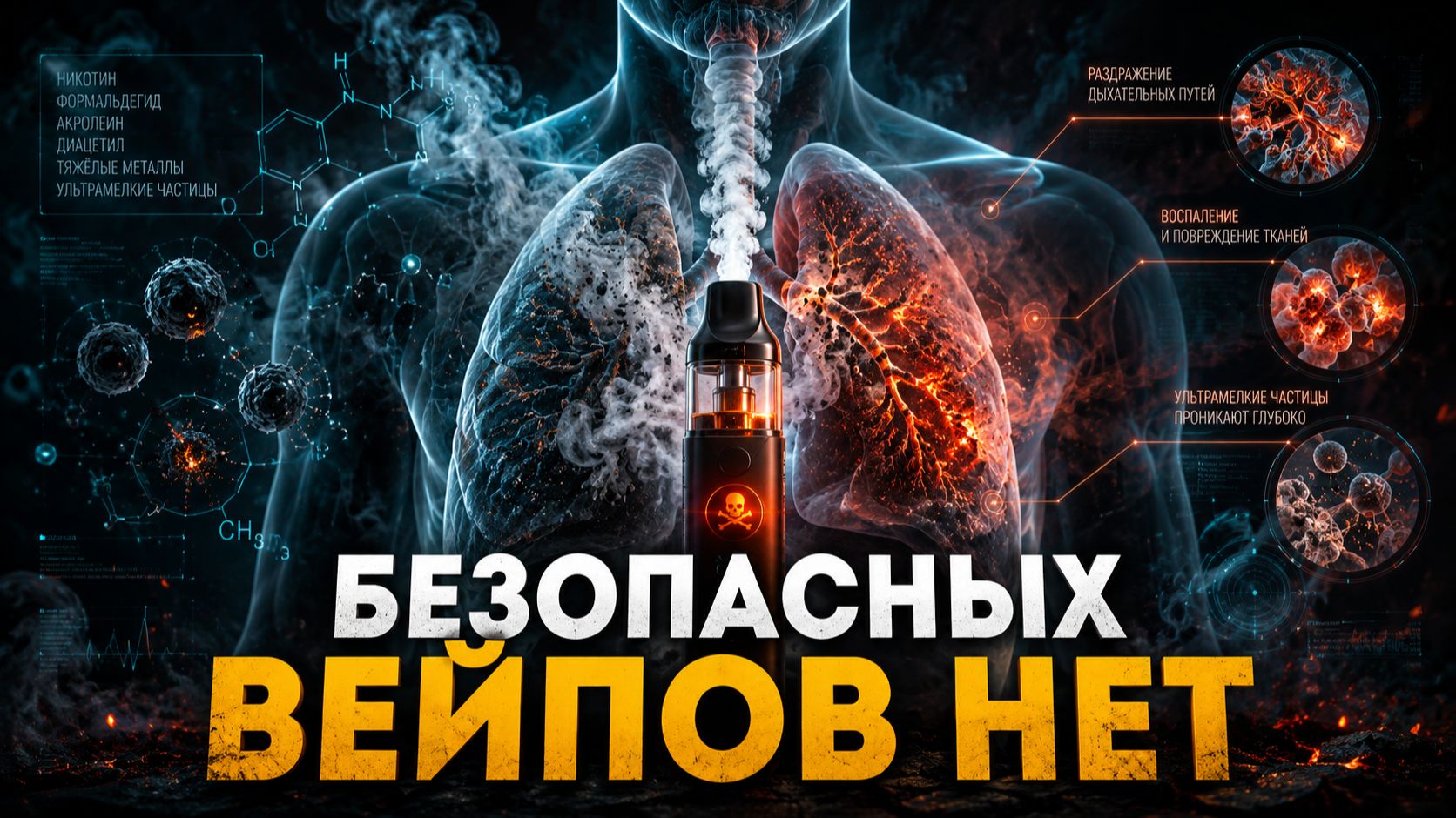 Вейп безопаснее сигарет- Что реально происходит с вашим телом