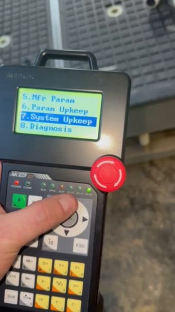 ввод кода в NK105G3