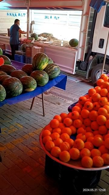 Рынок в Махмутларе - Турция.