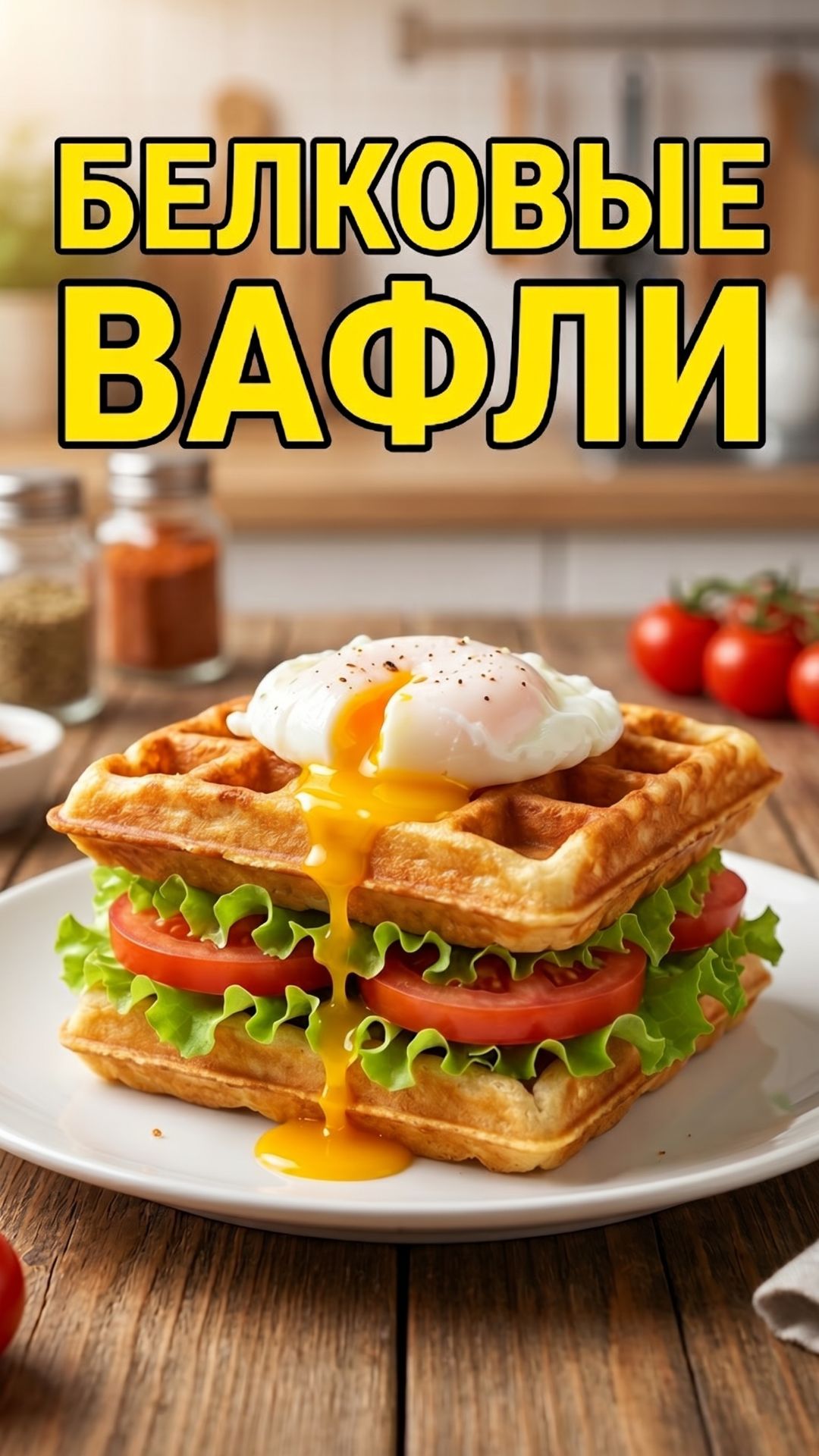 ЕШЬ И ХУДЕЙ! 🧇 Белковые вафли из индейки на завтрак