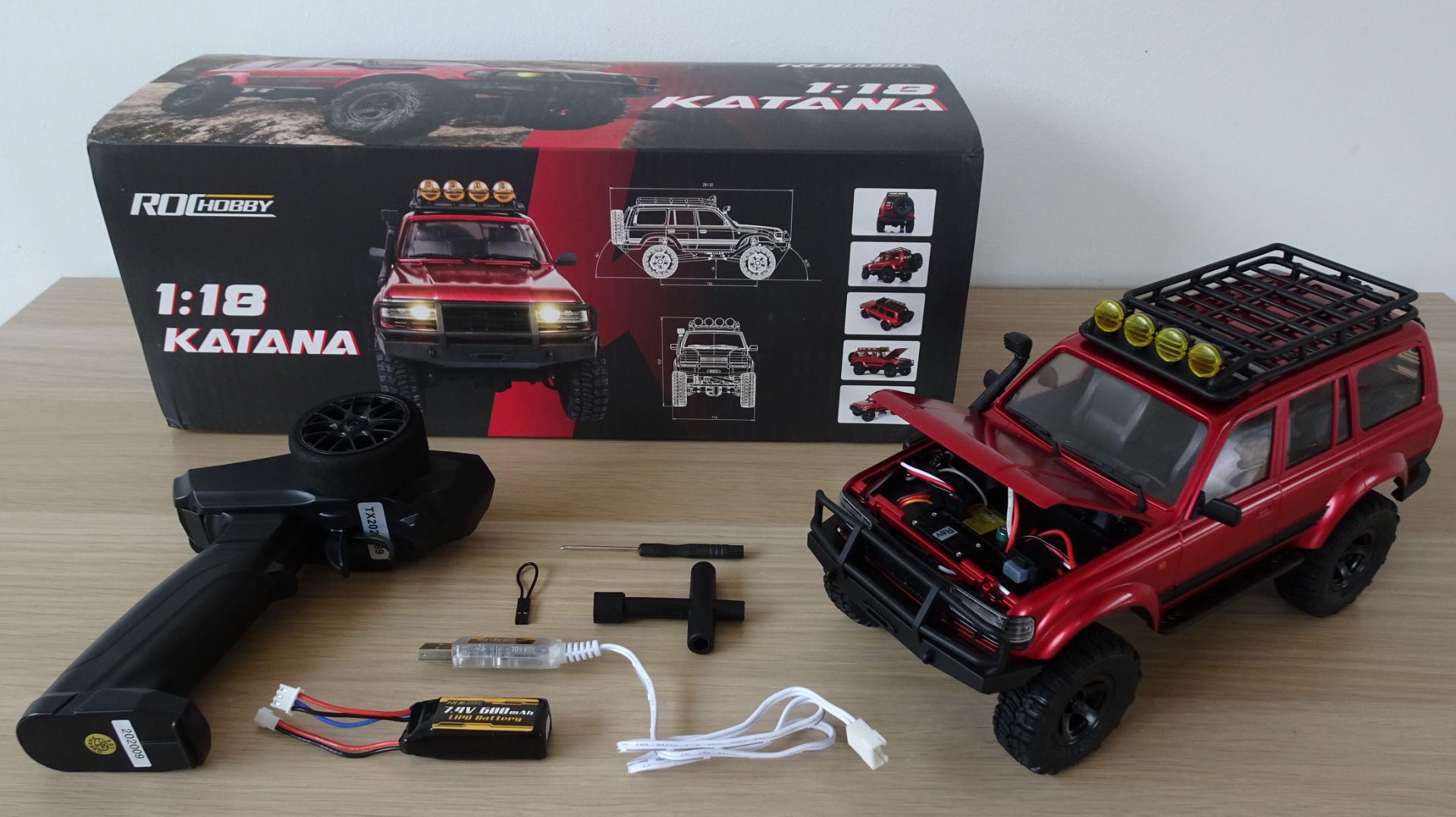 ROC Hobby Katana 1:18 Scale RC Crawler