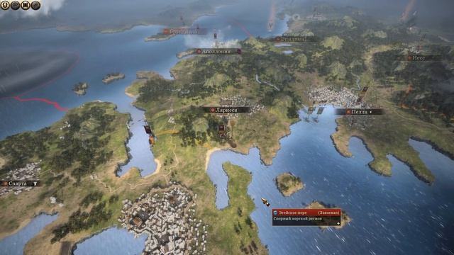 Rome 2 Total War. Прохождение за Македонию на легенде. Война против всех. Часть 8.